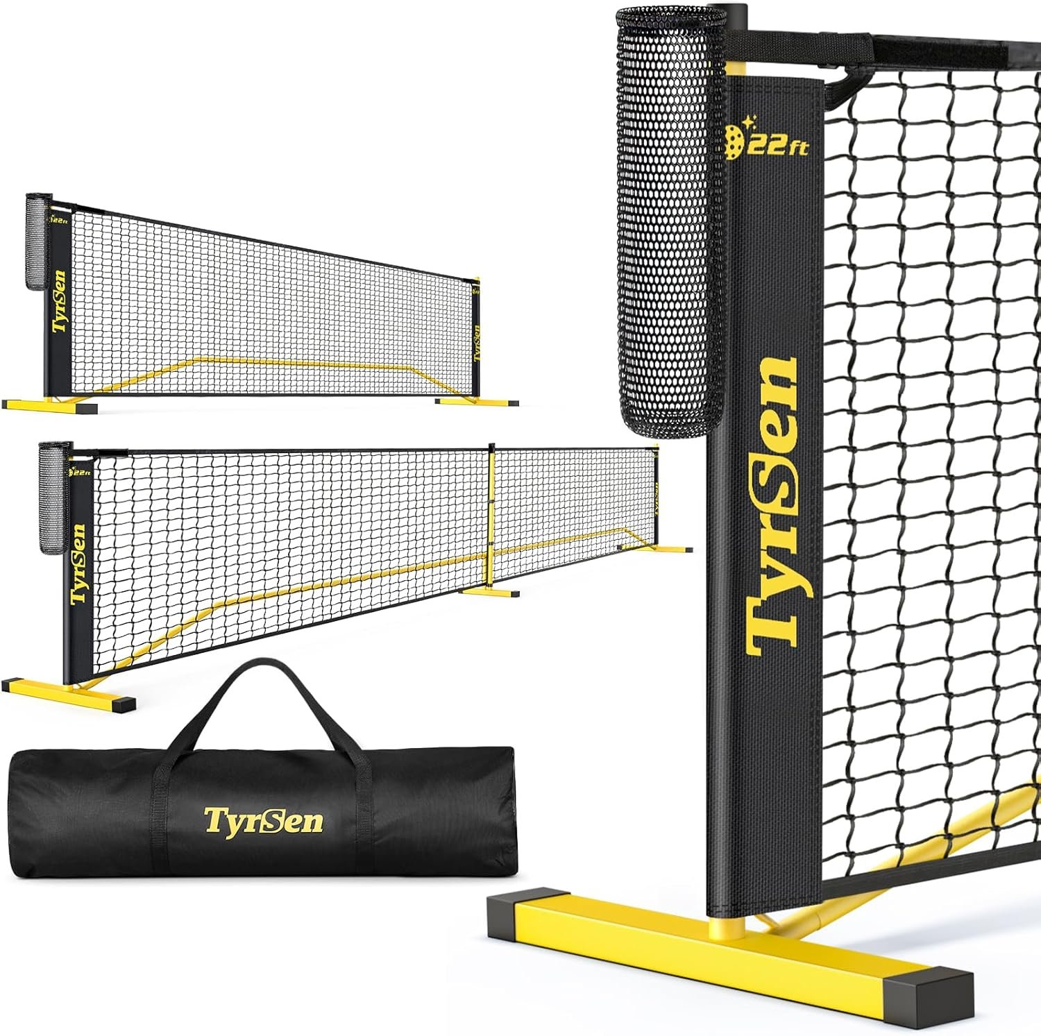 Serve It Up: The Ultimate Portable Pickleball Net for Every Driveway ...