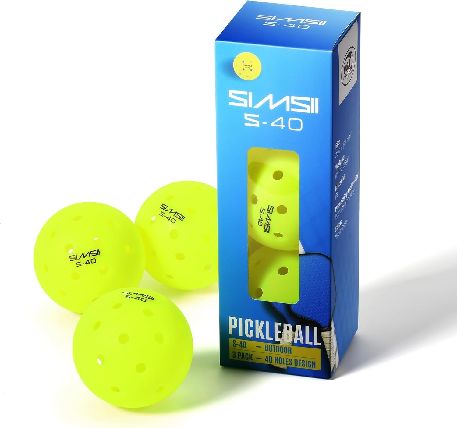 Pickleball Perfection: Unleashing Fun with S-40 Outdoor Balls! - Pro ...