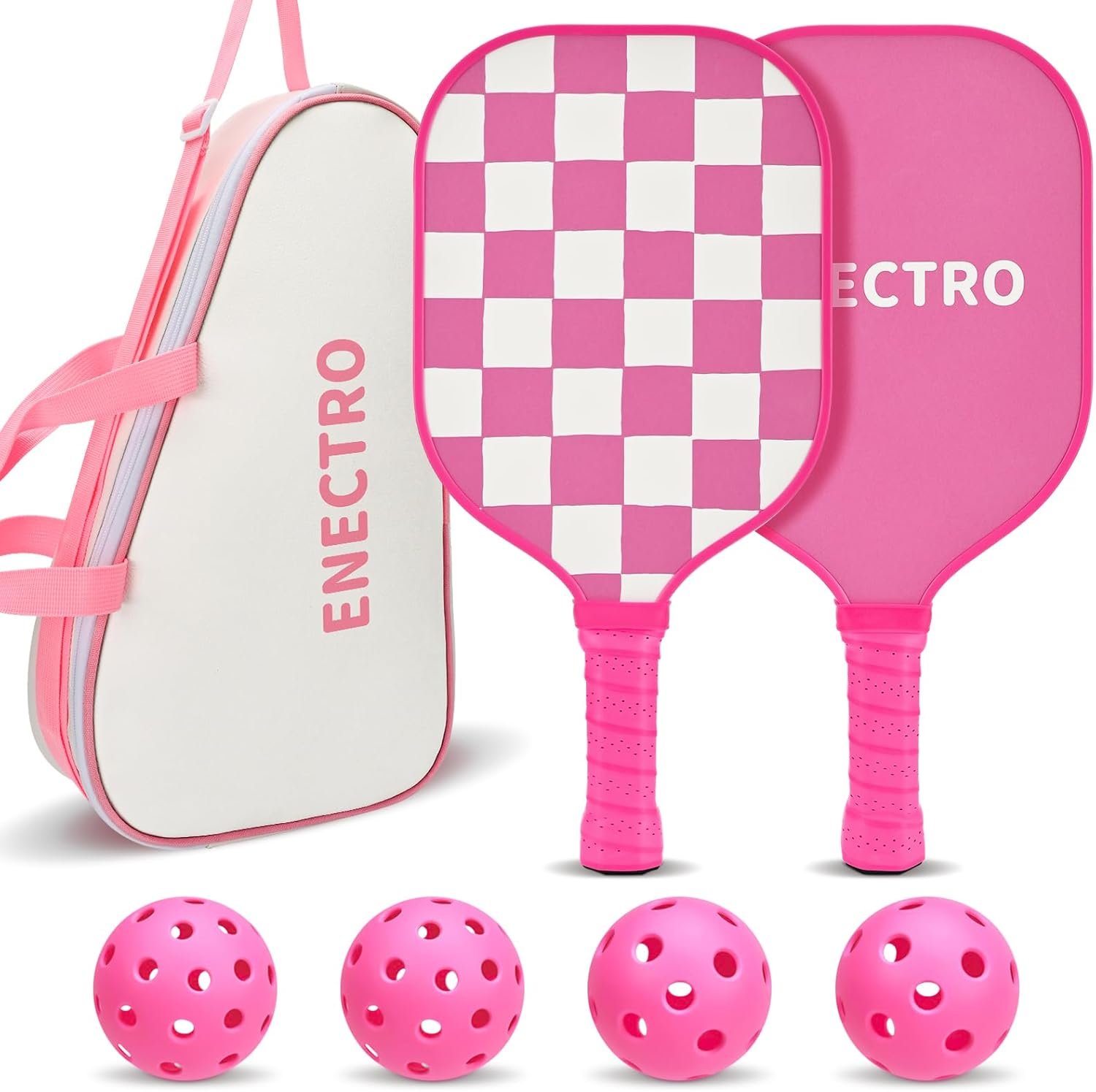 Serve Up Fun: The Pink Pickleball Paddles Set That’s Perfect for Every ...