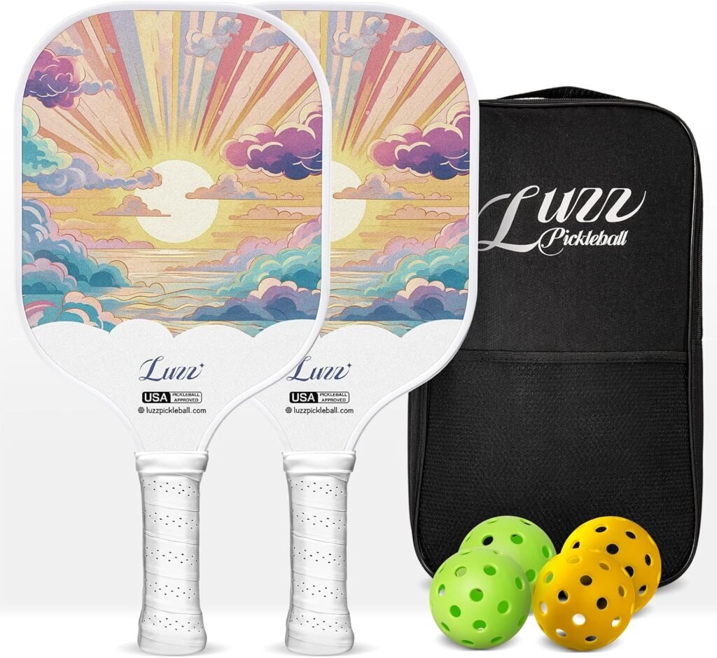 Serve Up Some Fun: A Review of the LUZZ Pickleball Paddles Set of 2 ...
