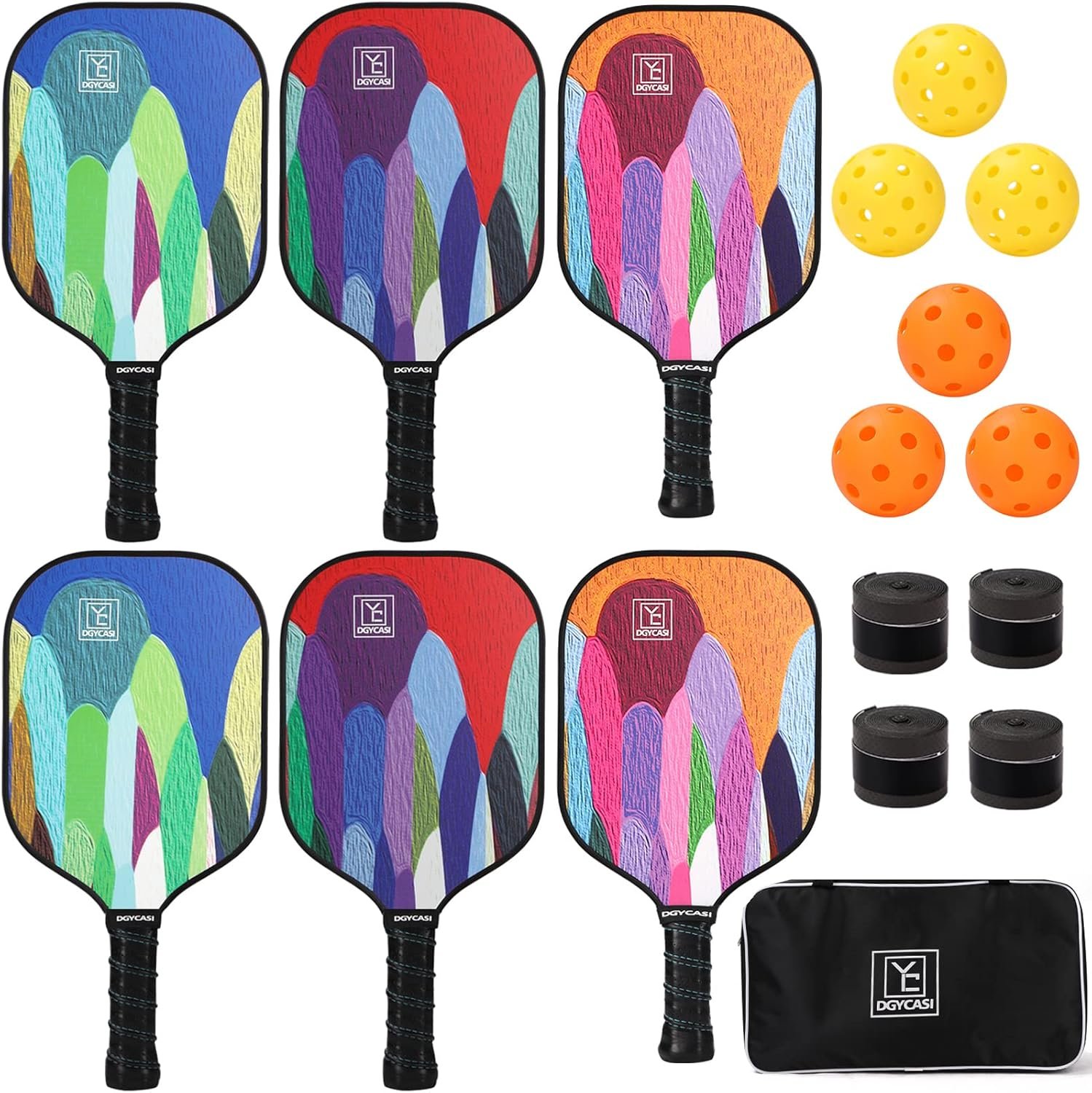 Serve Up the Fun: A Review of the Graphite Pickleball Paddles Set of 6 ...