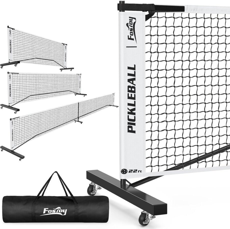 Get Ready to Serve with the Ultimate Pickleball Set Net on Wheels: Your ...