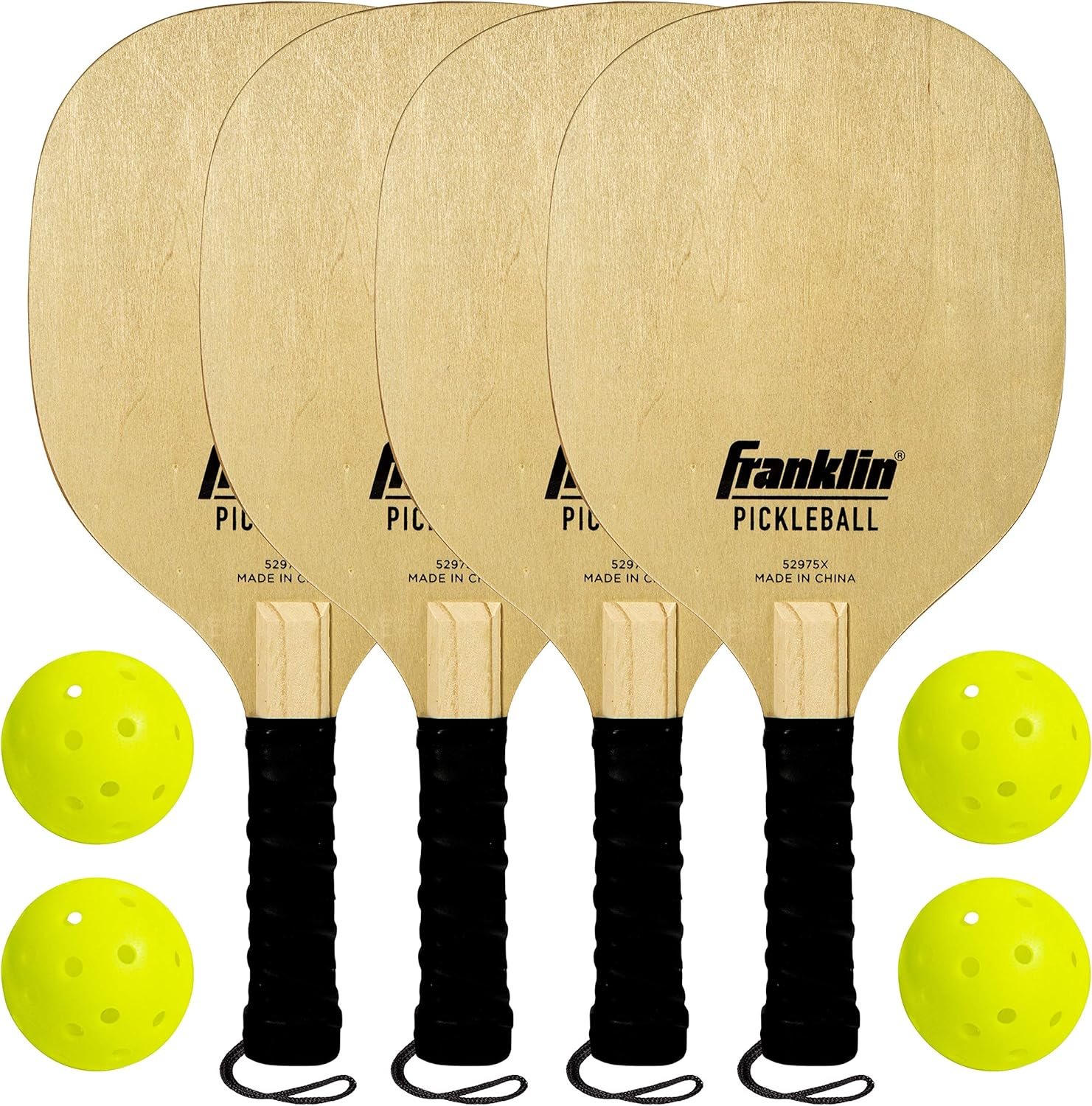 Unleash Your Game: The Franklin Sports Wooden Pickleball Paddle & X-40 ...