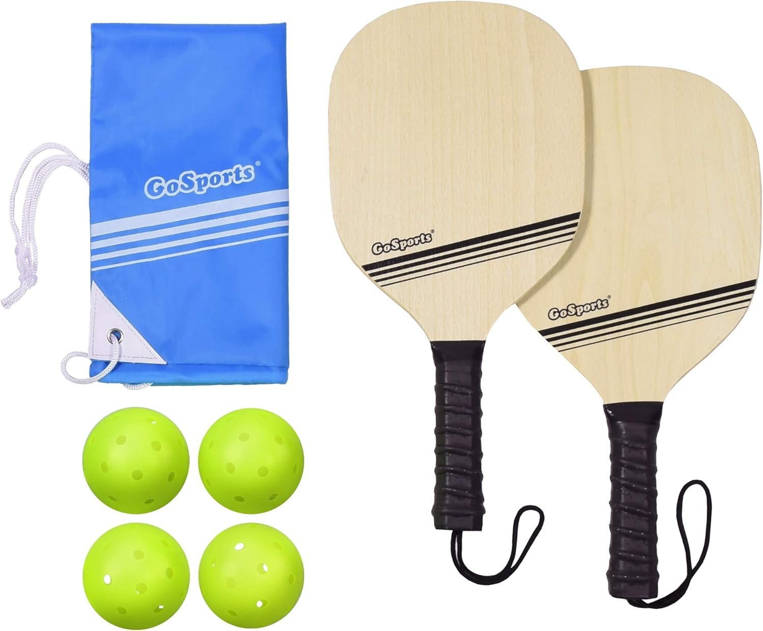 Dive Into Fun with the GoSports Wood Pickle Ball Starter Set! - Pro ...