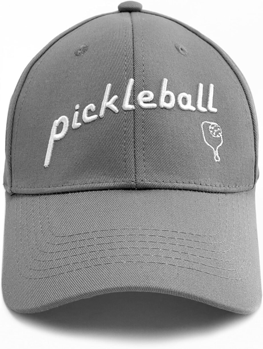 Serve Up Style with the Adjustable Embroidered Pickleball Cap: The ...