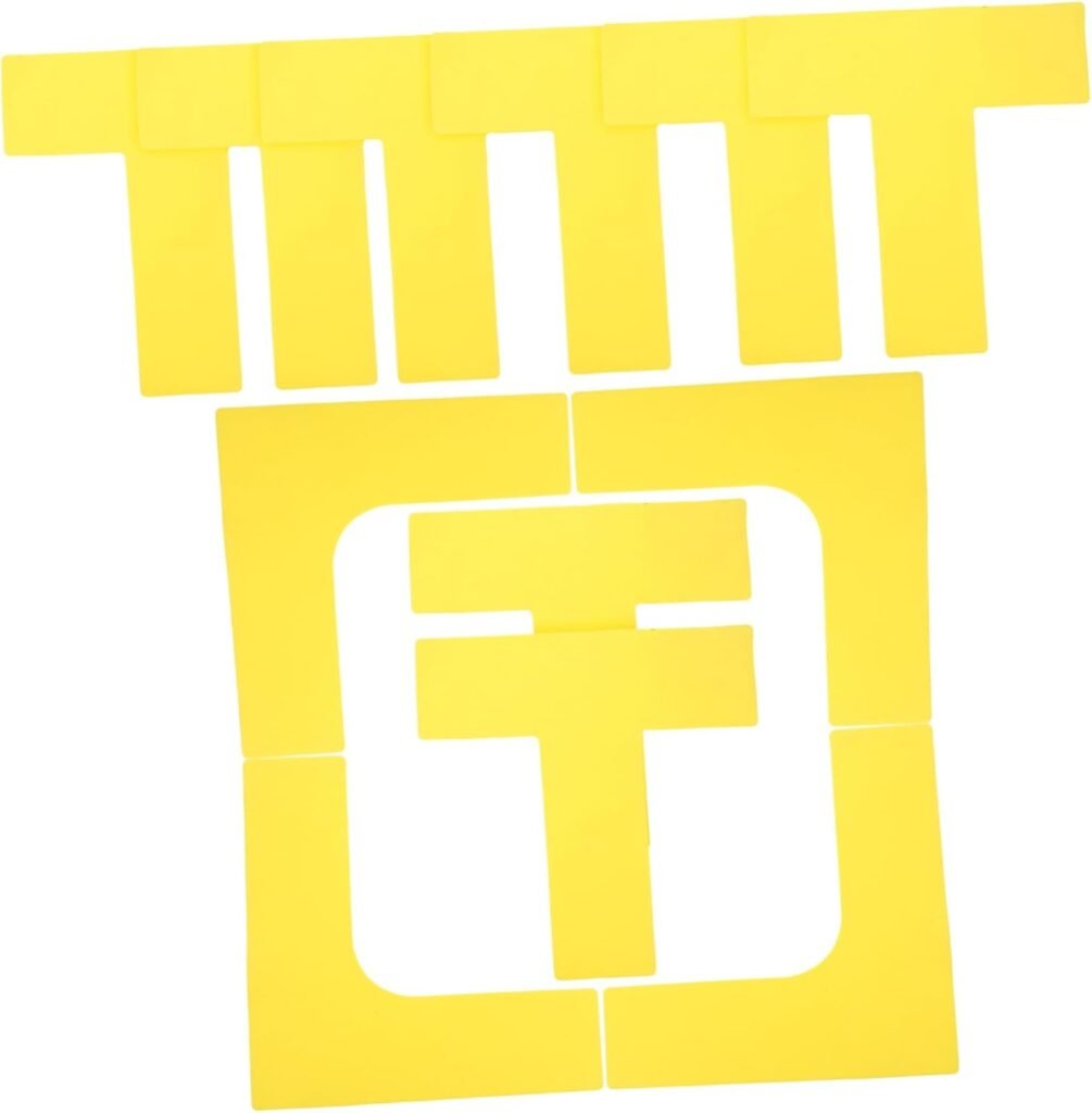 Unleash Your Game with Hemoton's 12pcs Reusable Pickleball Court ...