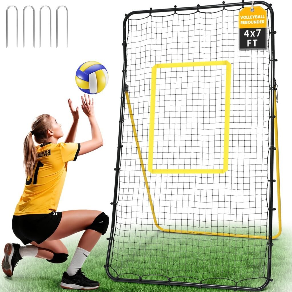 Unleash Your Skills with the BAGAIL Volleyball Rebounder Net: The ...